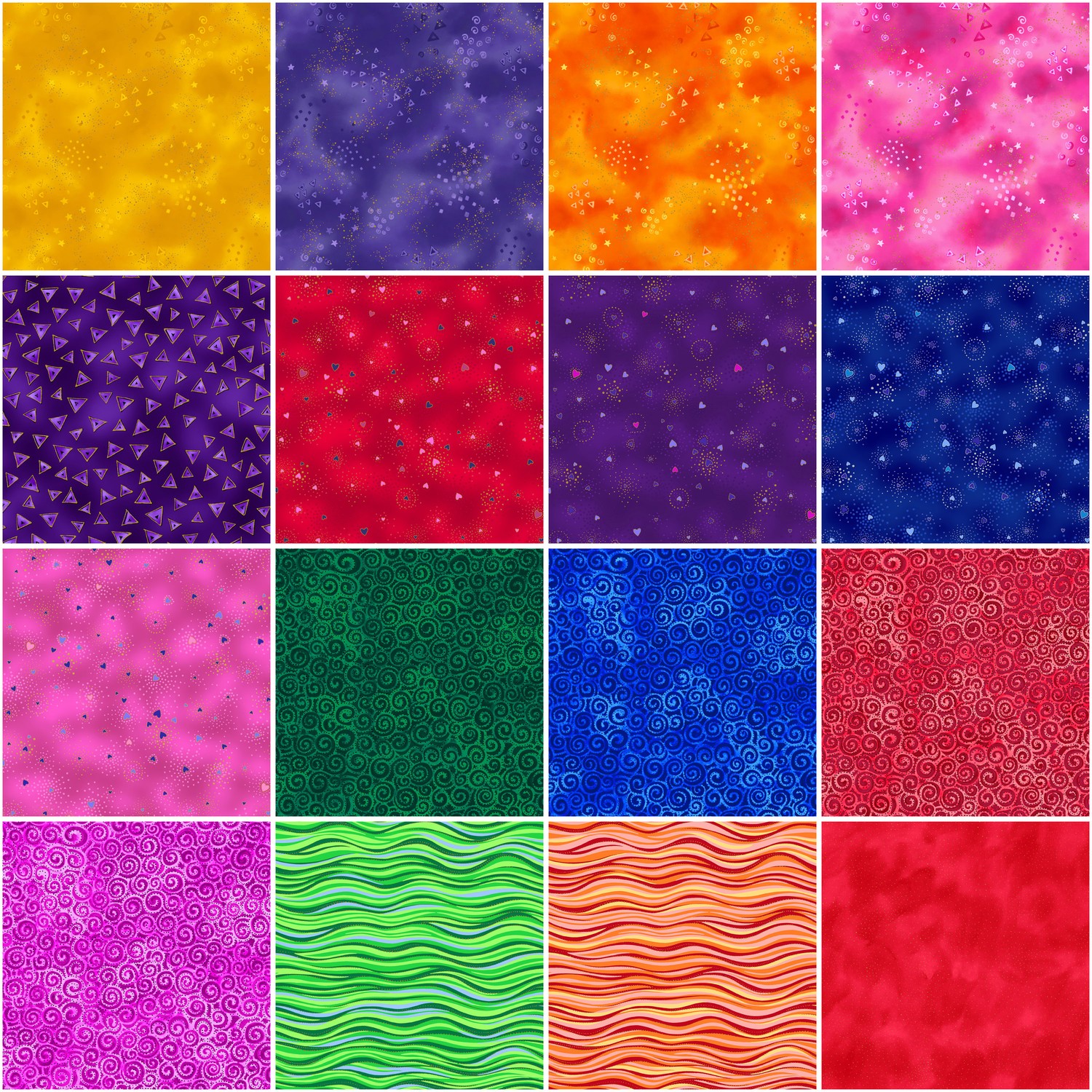 Rainbow Spirit 10 in Squares | ConnectingThreads.com