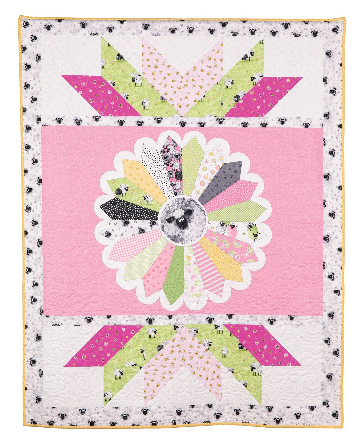 Lal the Lamb - Lal the Lamb October Sky Quilt Kit | ConnectingThreads.com