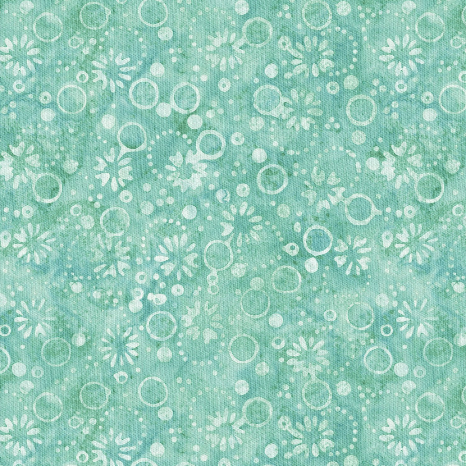 Autumn Sunset Batiks Outerspace Batik Dk Misty Green Quilting Cotton ...