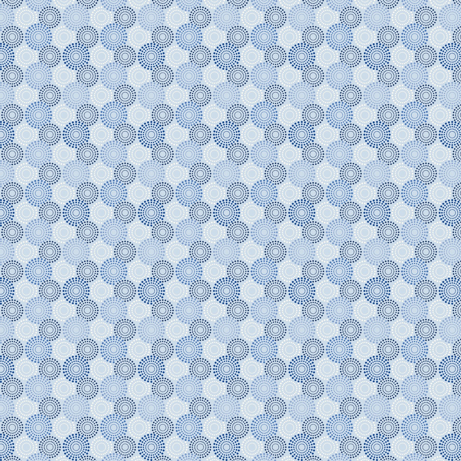 Hometown Americana True Blue Independence Blue Mist Quilting Fabric