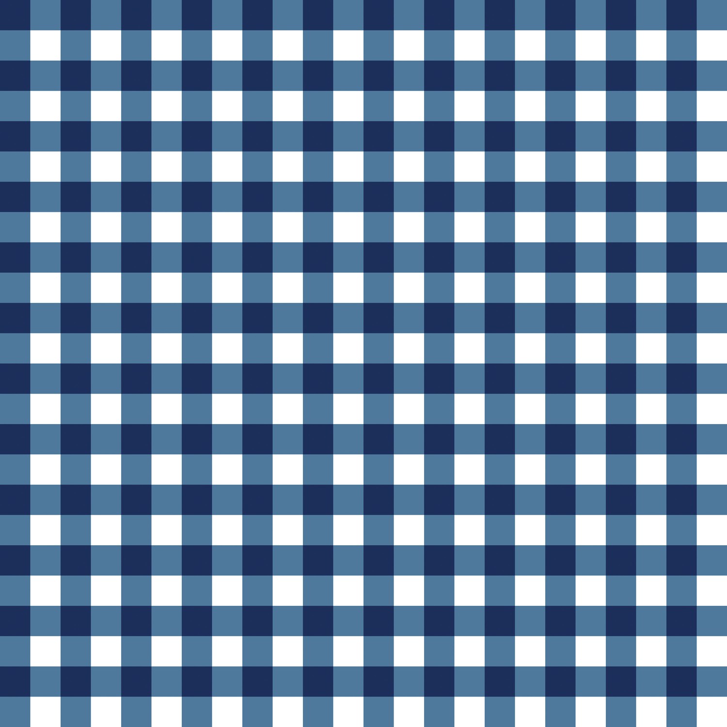 Simply Country Gingham Blue Quilting Cotton Fabric Yardage ...