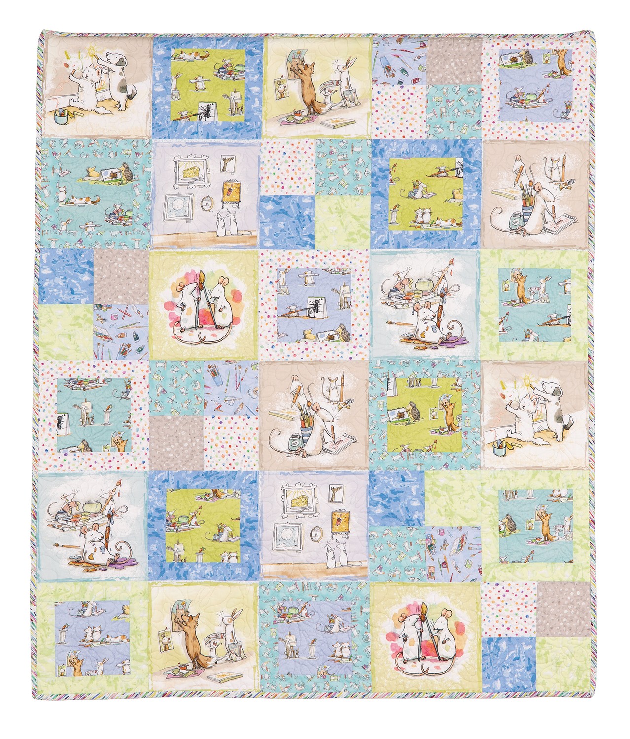 Art Club - Nantucket Quilt Kit | ConnectingThreads.com
