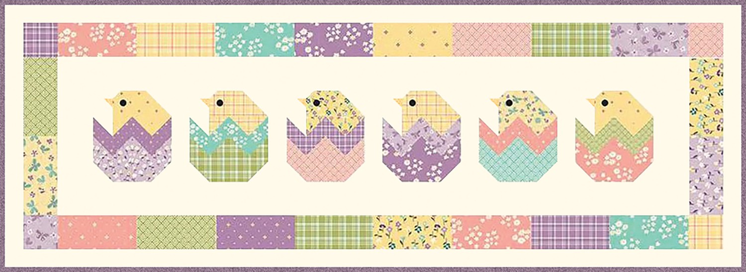 The Peeps Table Runner Kit | ConnectingThreads.com