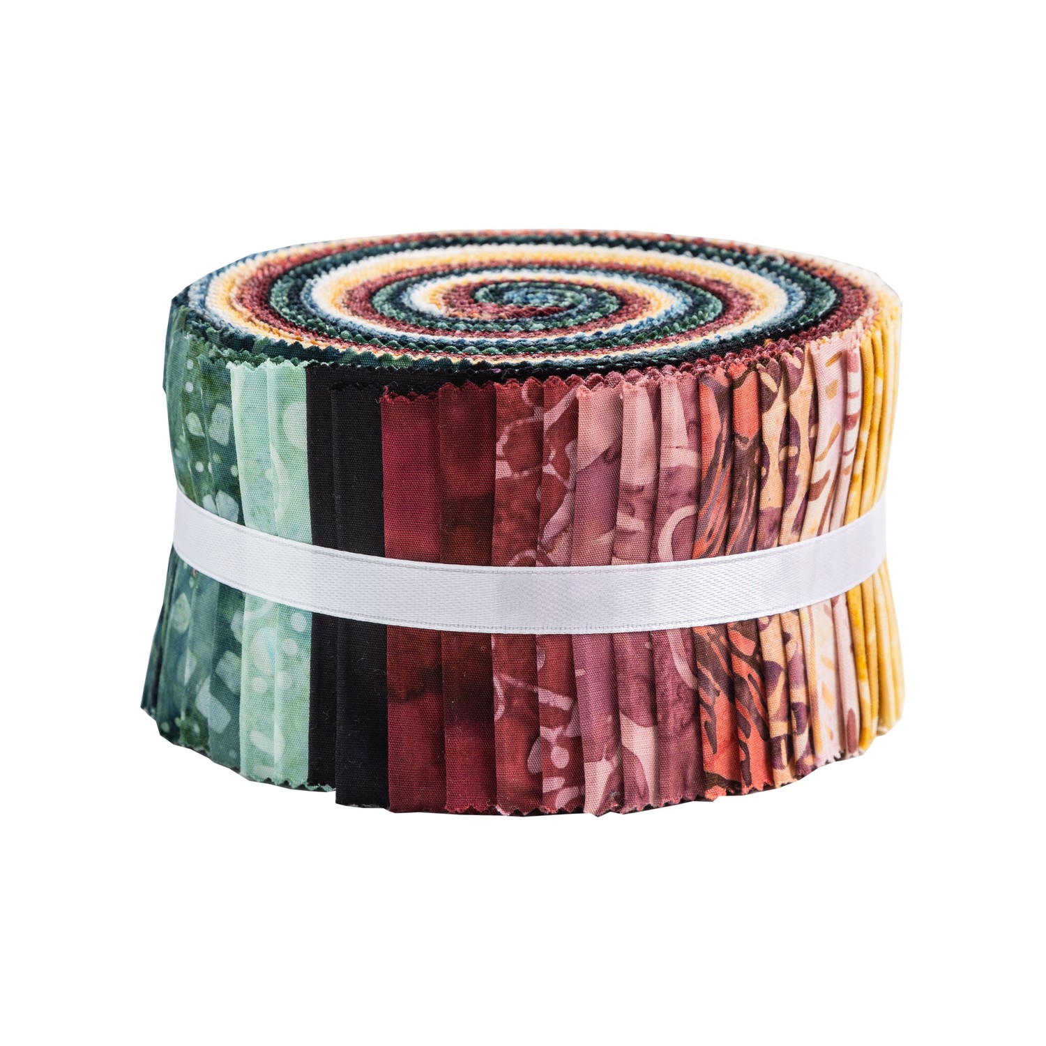 Autumn Sunset Batiks - Autumn Sunset Batiks 2.5 in. Strips | ConnectingThreads.com