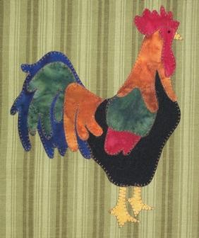 Rooster Pattern Download | Connecting Threads