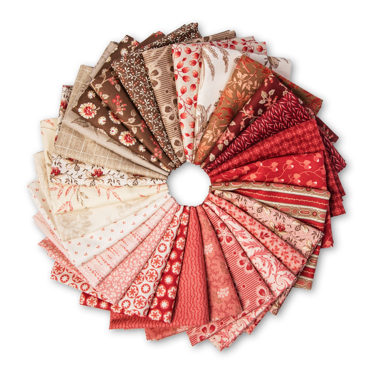 Cocoa Pink - Cocoa Pink Fat Quarter Sampler | ConnectingThreads.com