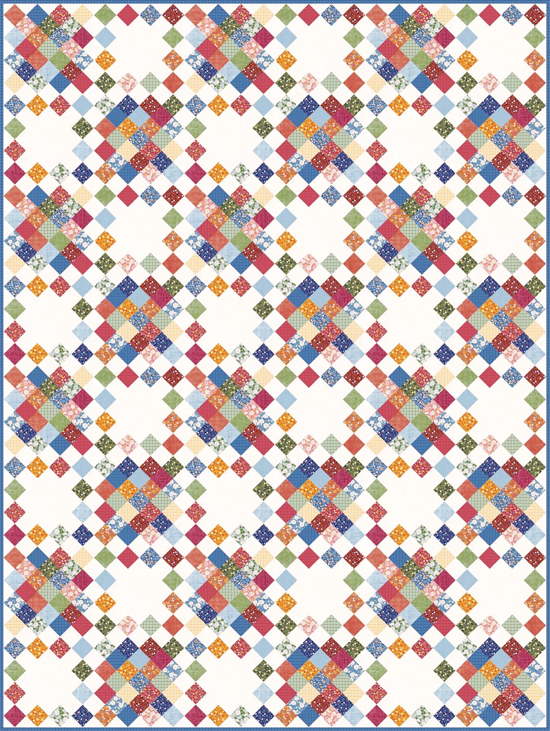 Sweetwater Ridge - Sweetwater Ridge Picnic Plaid Twin Cotton Fabric Quilt Kit ...