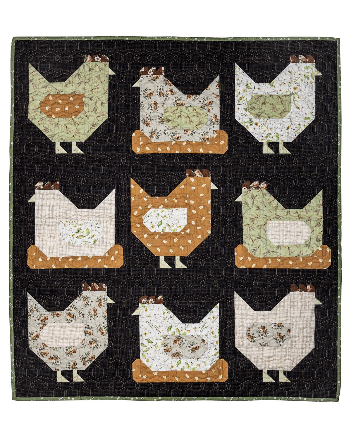 Countryside Comforts - Chickens Wall Hanging Kit | ConnectingThreads.com
