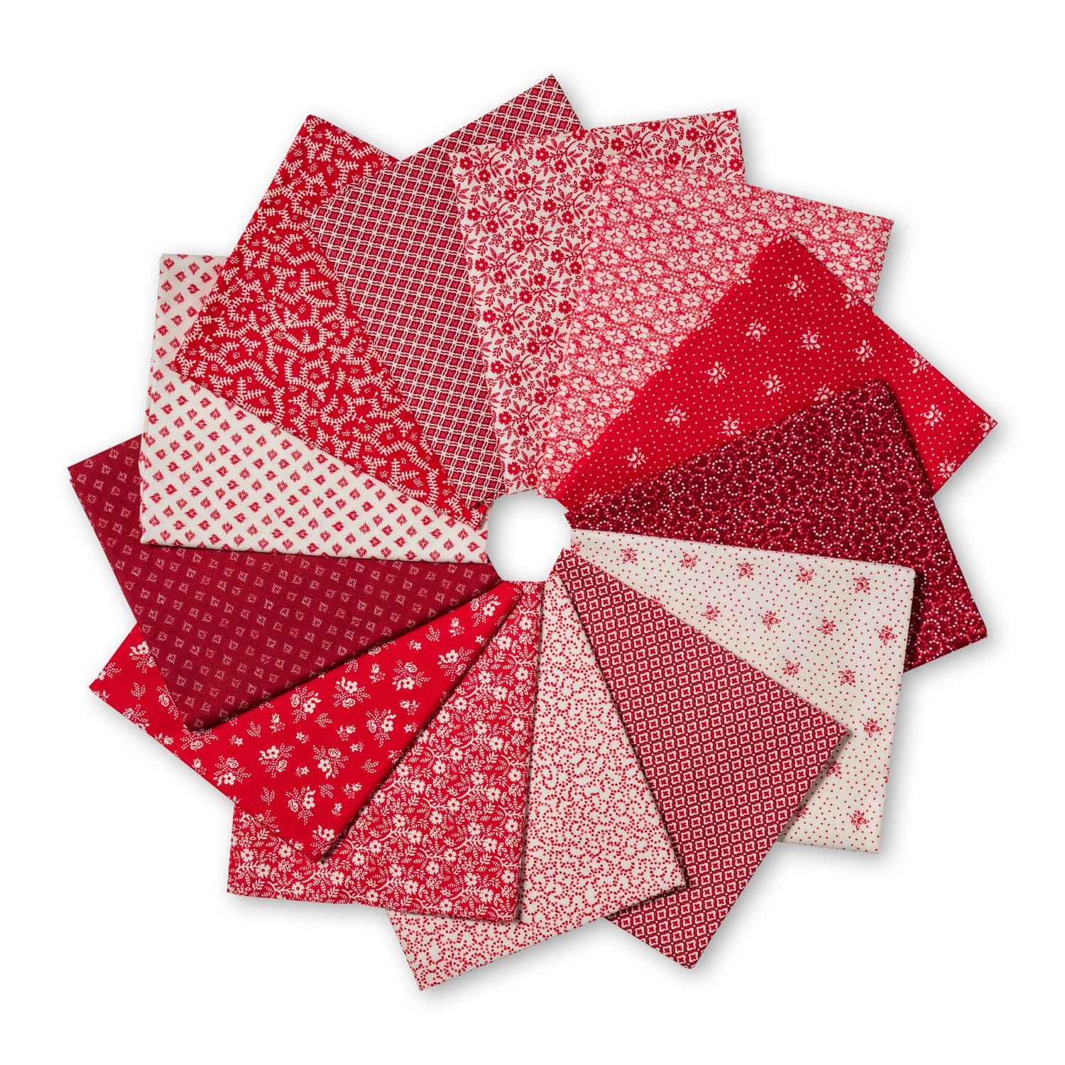 Redwork Fat Quarter Sampler | ConnectingThreads.com