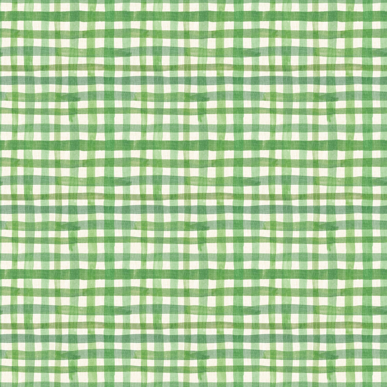 Dash of Love - Dash of Love Gingham Leaf Quilting Cotton Fabric Yardage ...