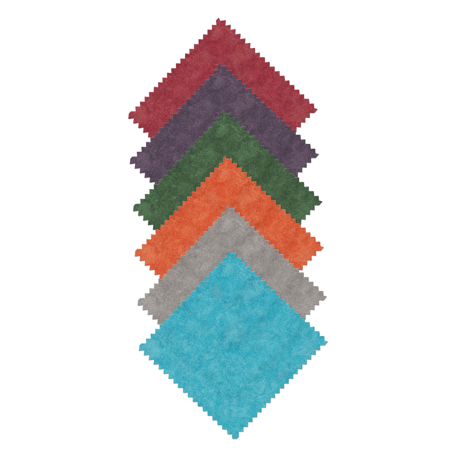 Mirage Tonals Flannel 5" Squares - Multi-Color Quilting Fabric