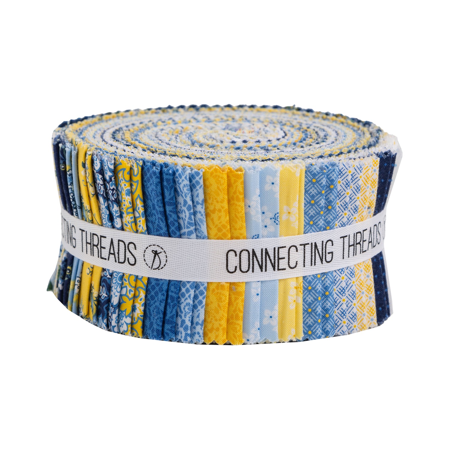 Sunshine Terrace 2.5" Quilting Cotton Fabric Strips - Multi-Color