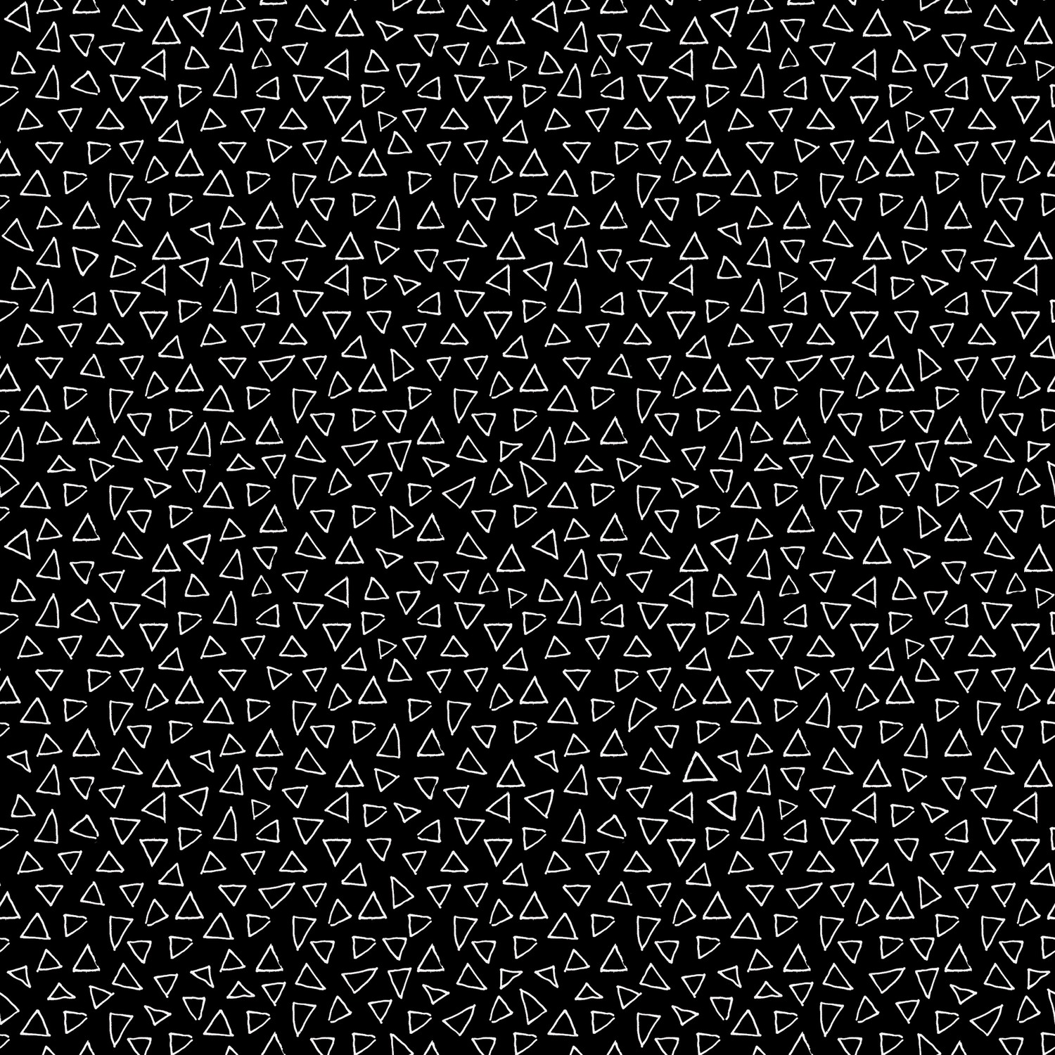 Cosmo Cats Floating Triangles Black/White Quilting Cotton Fabric Yardage | ConnectingThreads.com
