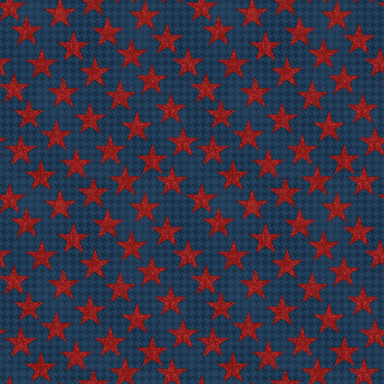 American Spirit - Houndstooth Stars | ConnectingThreads.com