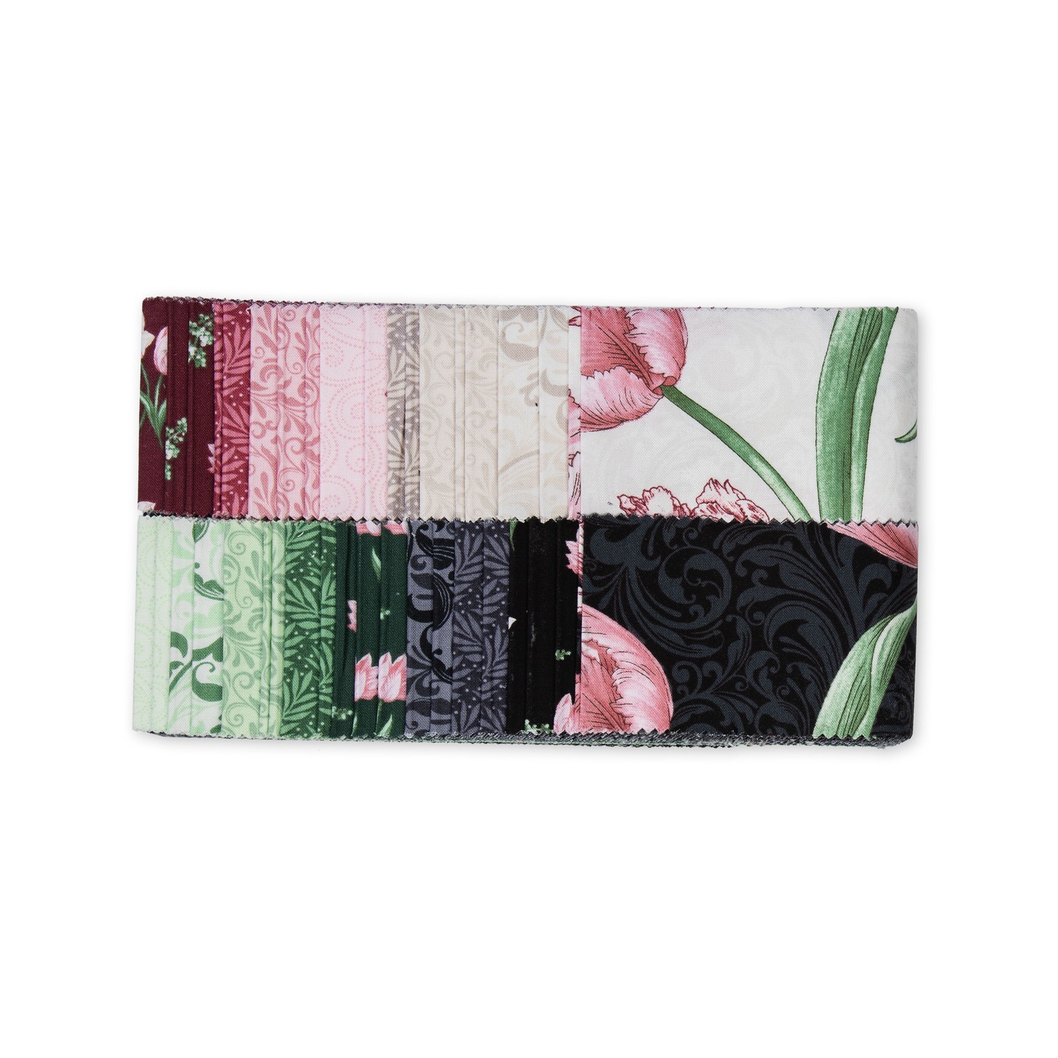 Stash and Save - Evelyn's Etched Tulips 2.5 in Strips | ConnectingThreads.com