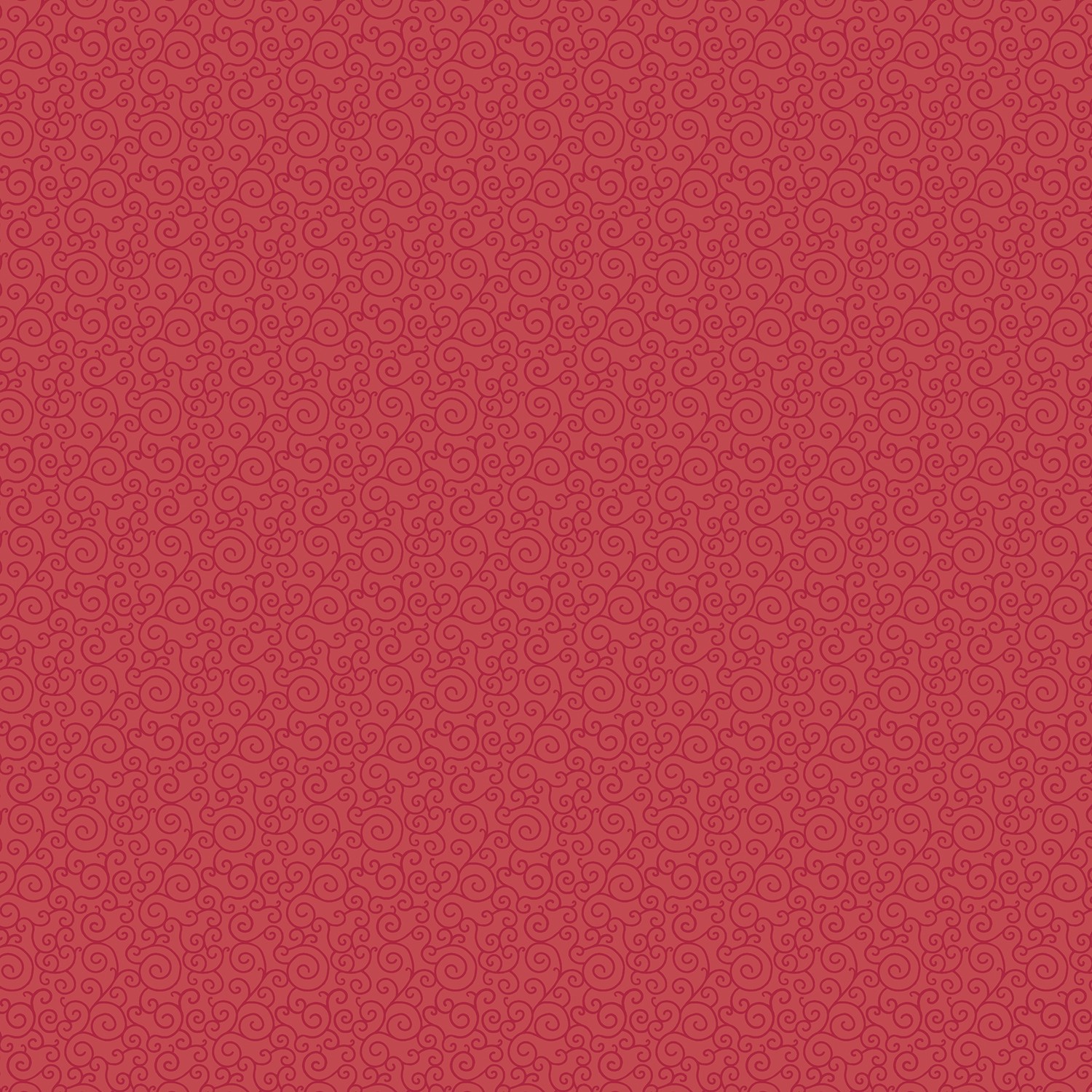 Merry All the Way - Merry All the Way Jolly Scroll Tomato Quilting Cotton Fabric Yardage ...