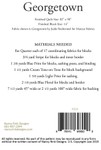 Georgetown Quilt Pattern Download | Connecting Threads