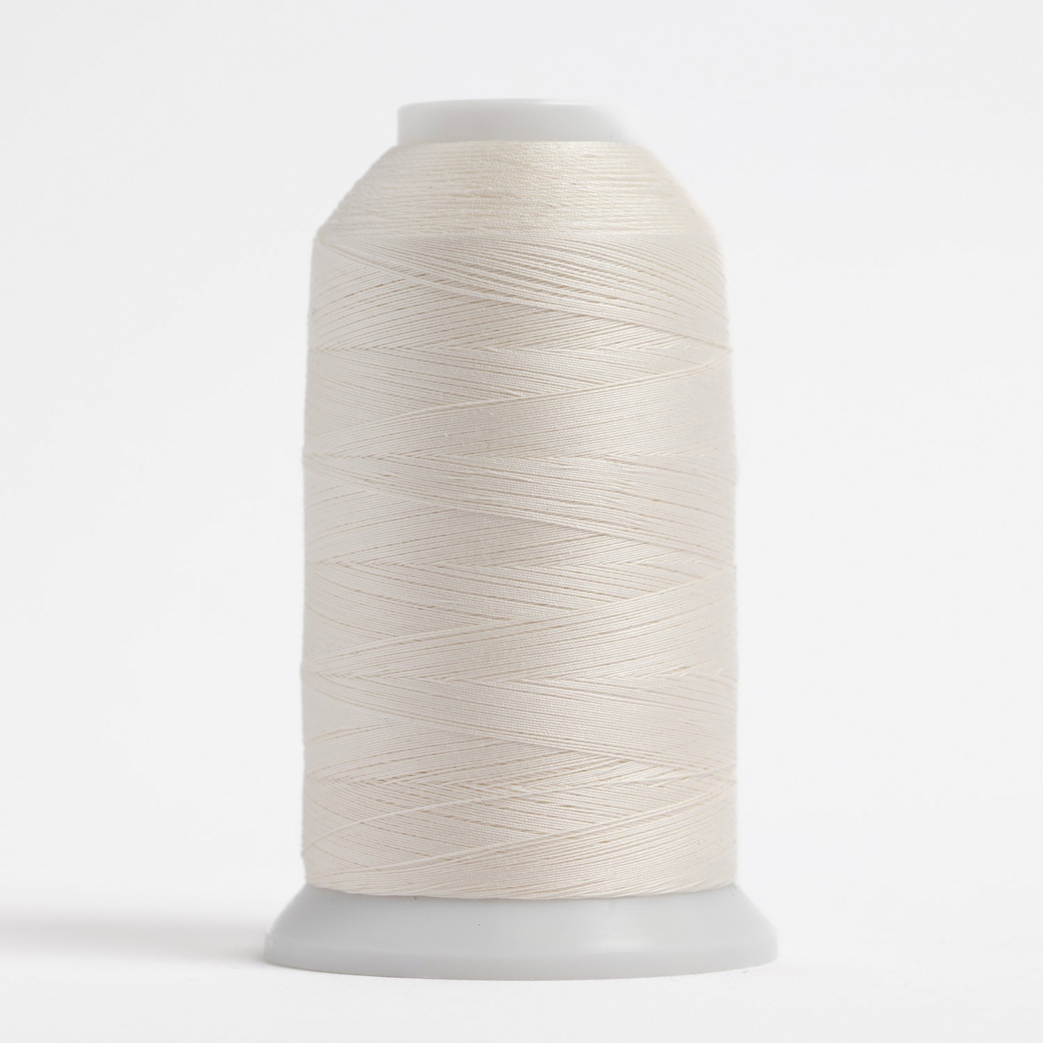 King Tut #971 White Linen Cone | ConnectingThreads.com