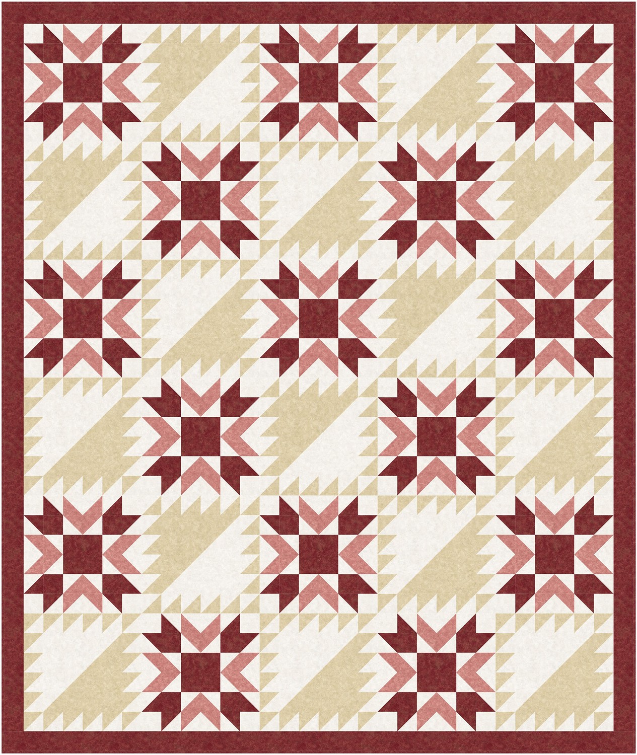 Southern Belle Sparkle Quilt Pattern Download | Connecting Threads