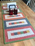 Rainbow Blocks Table Runner Pattern Download | Connecting Threads