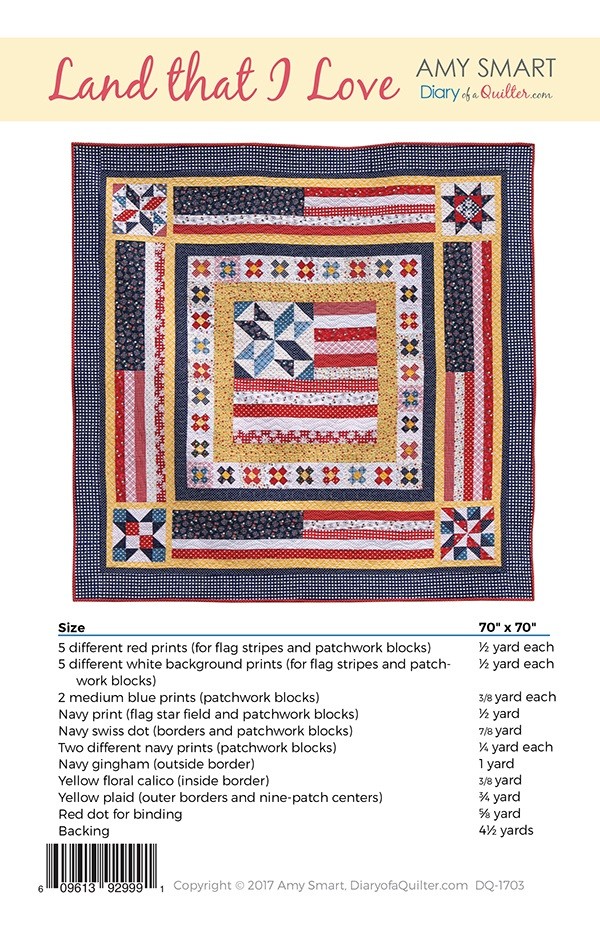 Land that I Love Quilt Pattern Download | ConnectingThreads.com