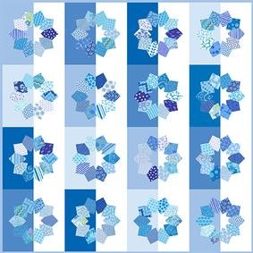 Blue Moon Quilt Pattern Download | Connecting Threads
