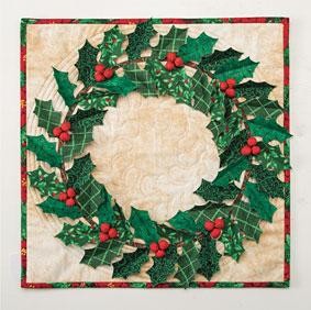 Free Christmas Wreath Pattern Download | Connecting Threads