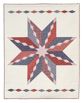 Big Star Diamond Quilt Pattern Download | Connecting Threads
