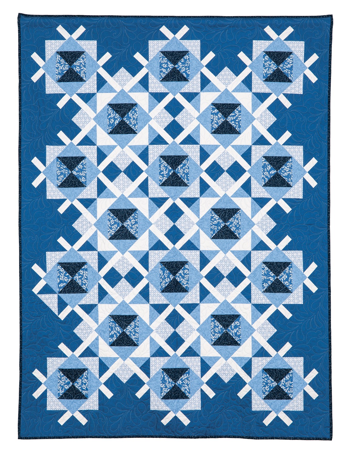 Free Cornerstones Quilt Pattern Download | Connecting Threads