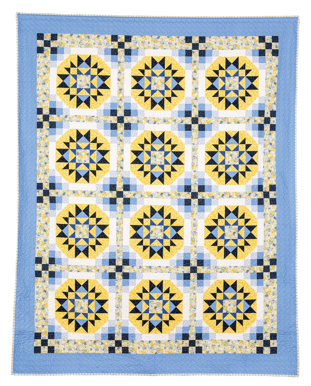 Morning Sunshine Quilt Pattern Download | Connecting Threads