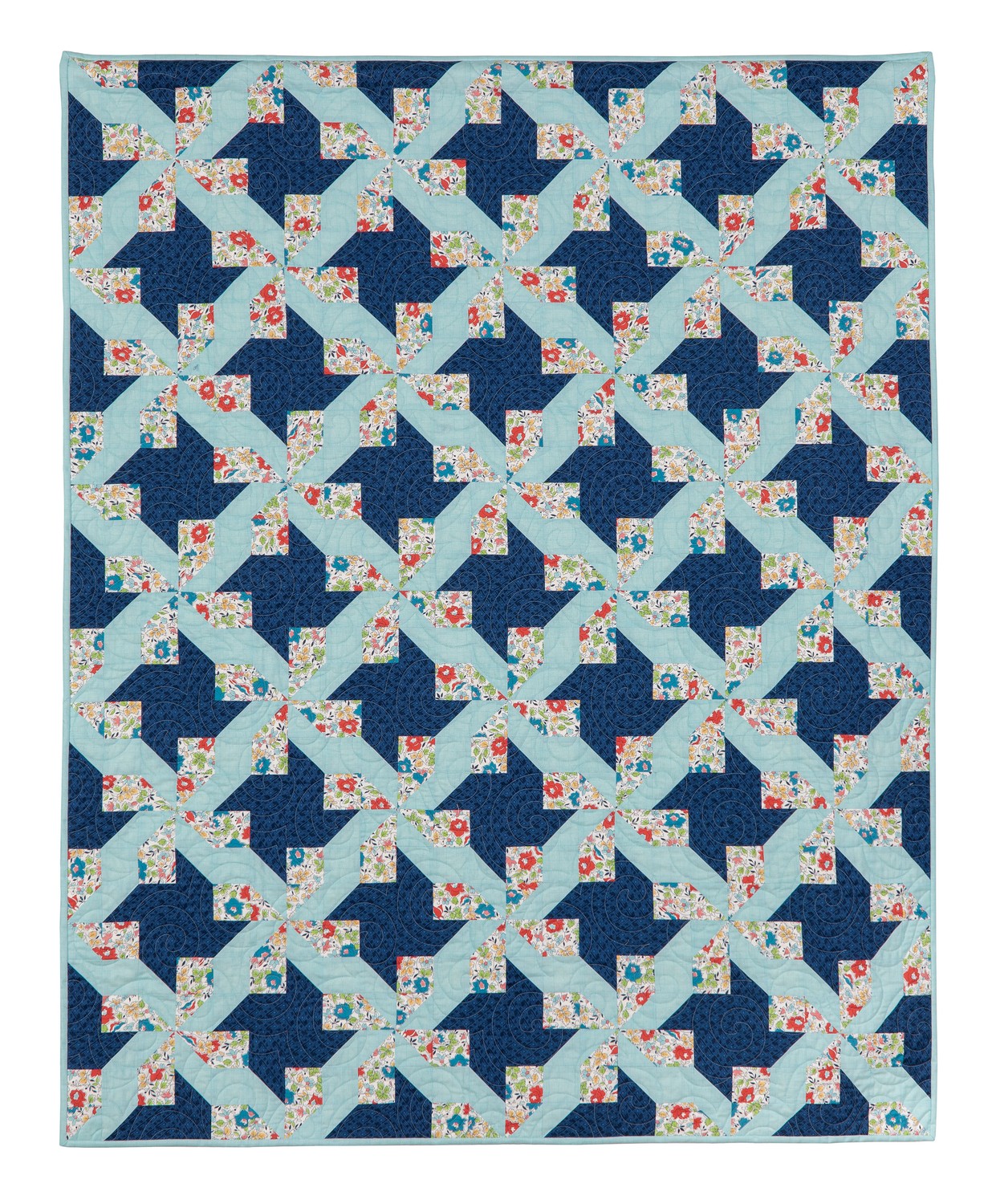 Double Pinwheels for Calvin Pattern Download | Connecting Threads