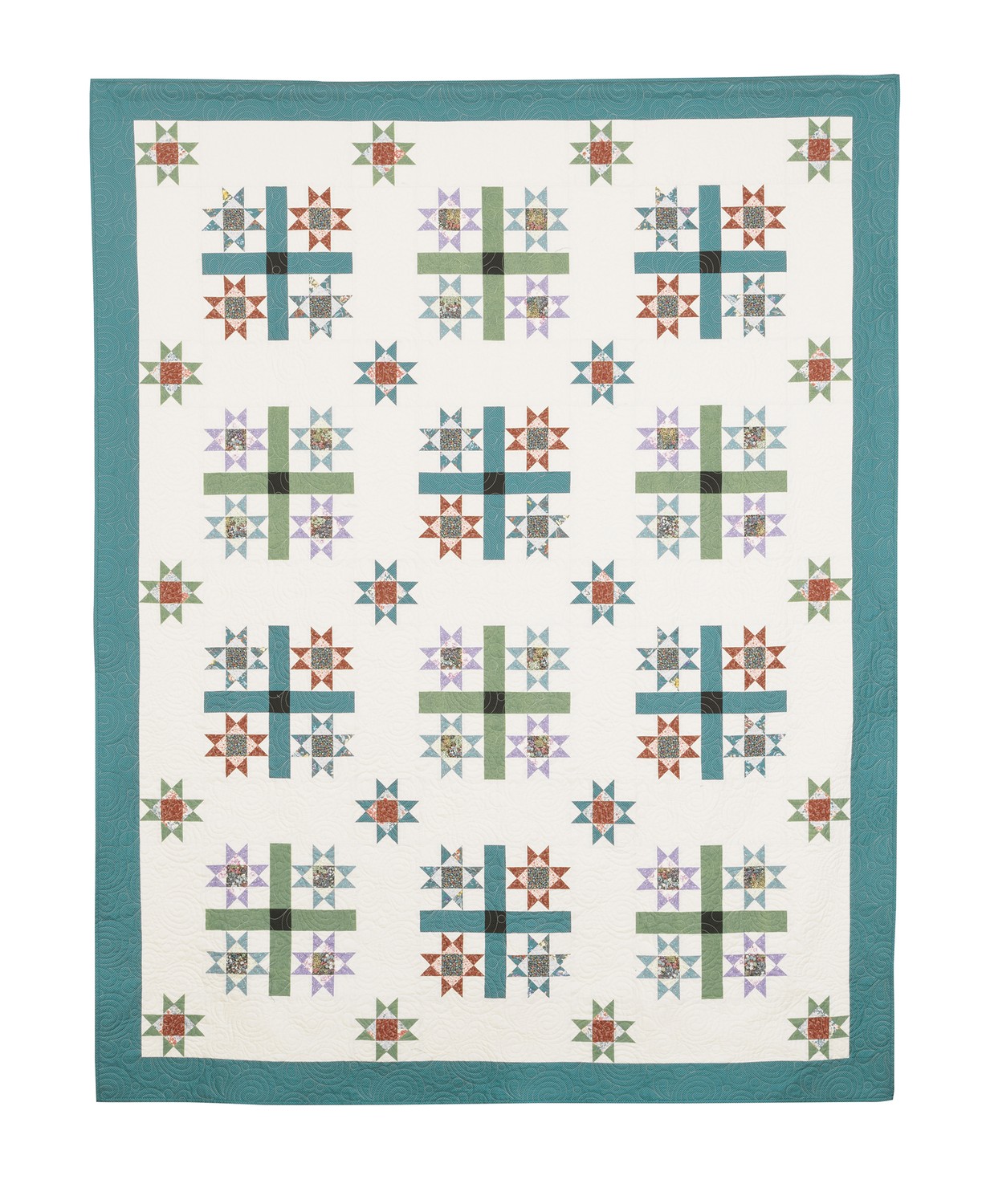 Four-Part Harmony Quilt Pattern Download | Connecting Threads