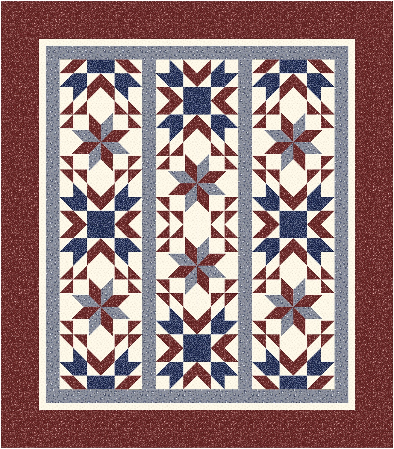 Tribute to Patriots Quilt Pattern Download | Connecting Threads