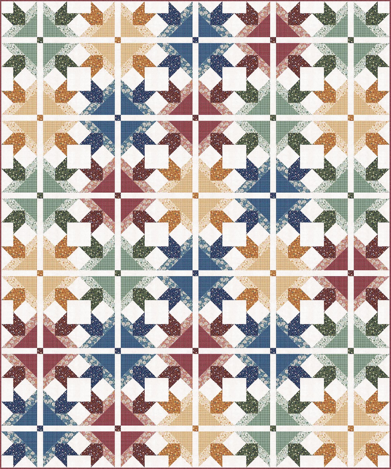 Sweetwater Patches Pattern Download | Connecting Threads