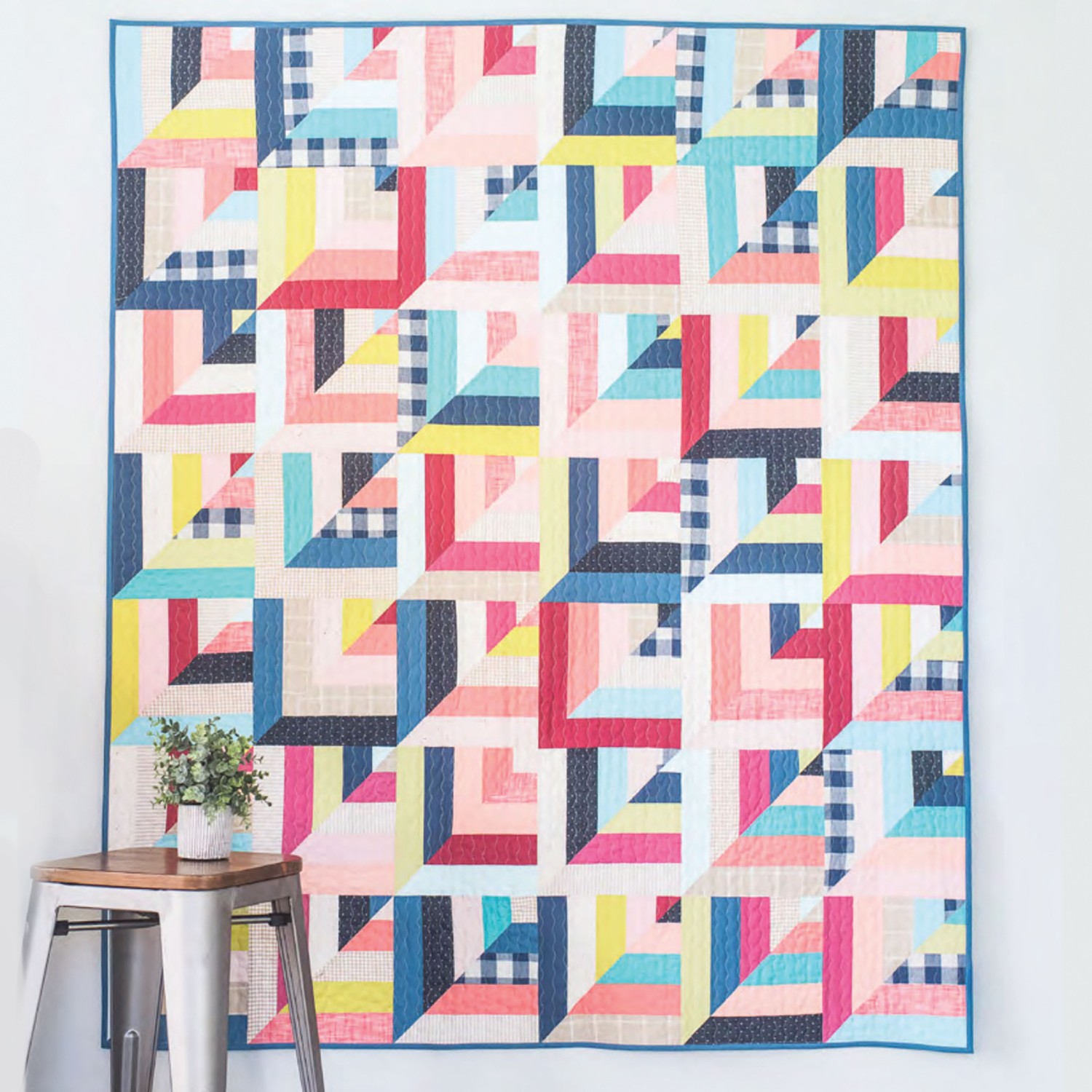 Lucky Log Cabins Pattern Download | ConnectingThreads.com