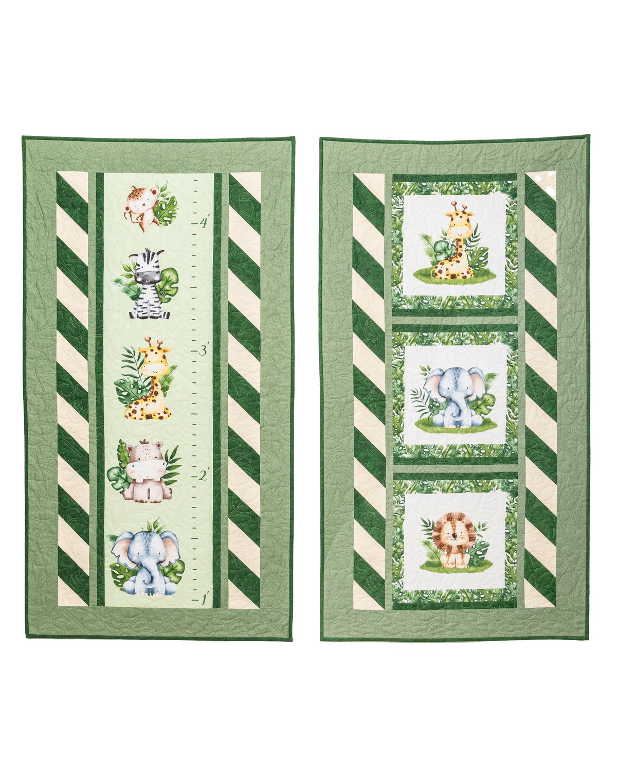 Wee Growth Chart Wall Hanging Pattern | Connecting Threads