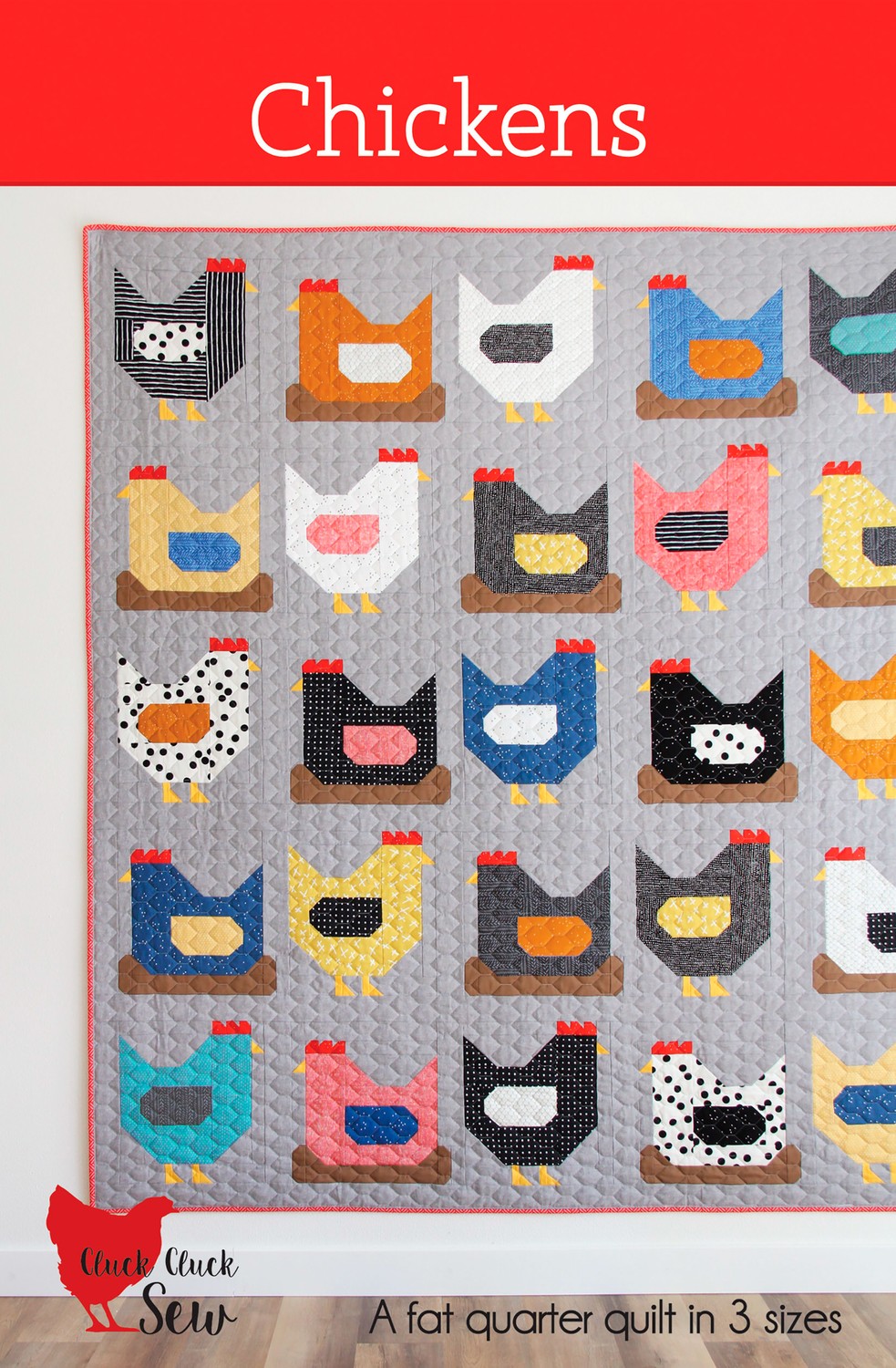 Chickens Pattern Download | ConnectingThreads.com