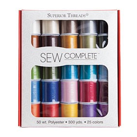 Sew Complete Thread - 25 Color Thread Set | ConnectingThreads.com