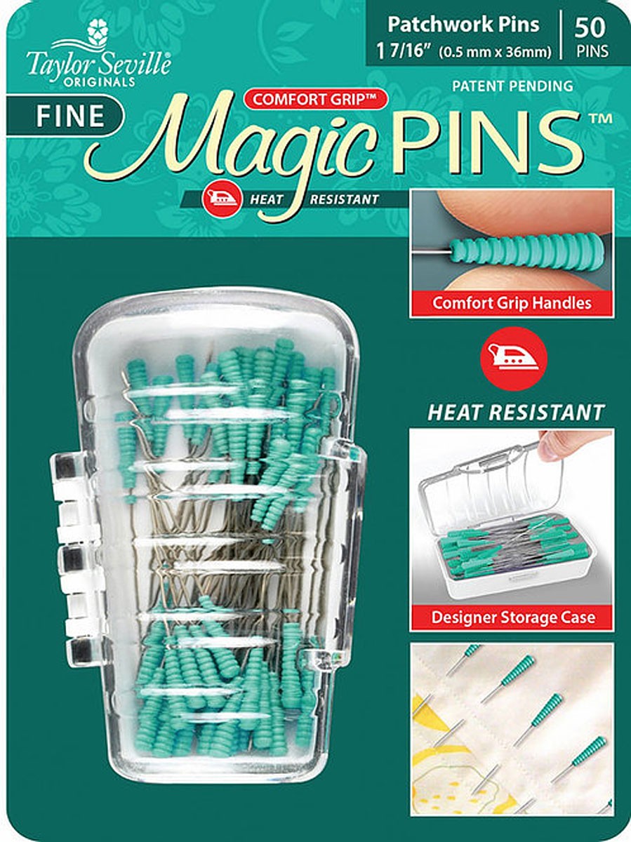 Magic Pins Fine 0.5mm | Connecting Threads Quilting Supplies