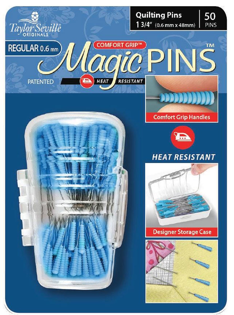 Magic Pins Quilting Regular 0.6mm | Connecting Threads