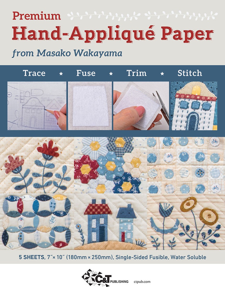 Premium Hand Applique Paper | Connecting Threads
