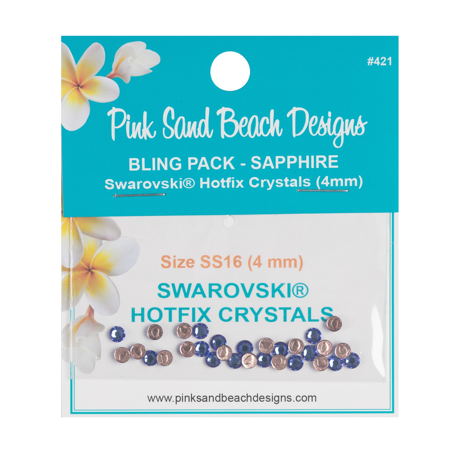 Bling Pack - Swarovski Hotfix Crystal 4mm | ConnectingThreads.com