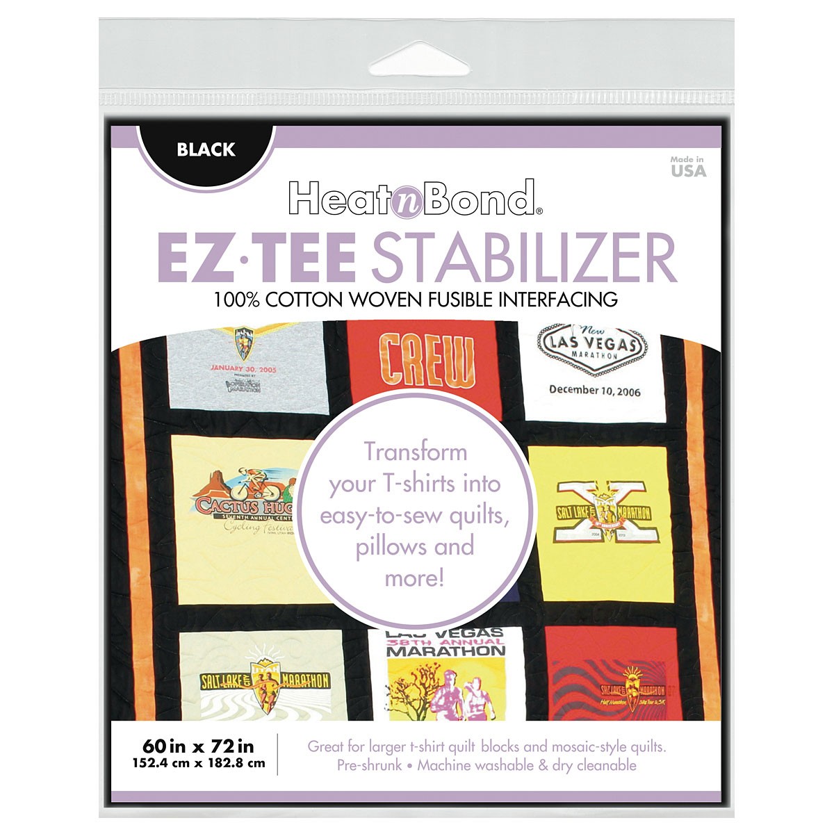 EZ Tee Stabilizer Black - Quality Quilting Supplies Online
