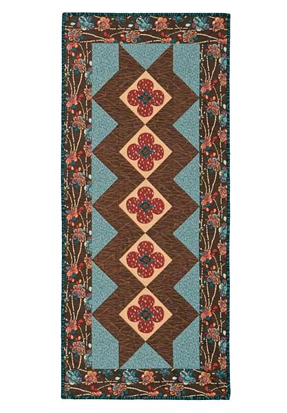 Posey Patch Table Runner Kit | ConnectingThreads.com