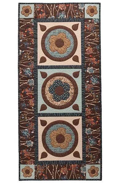 Desert Rose Table Runner Kit | ConnectingThreads.com
