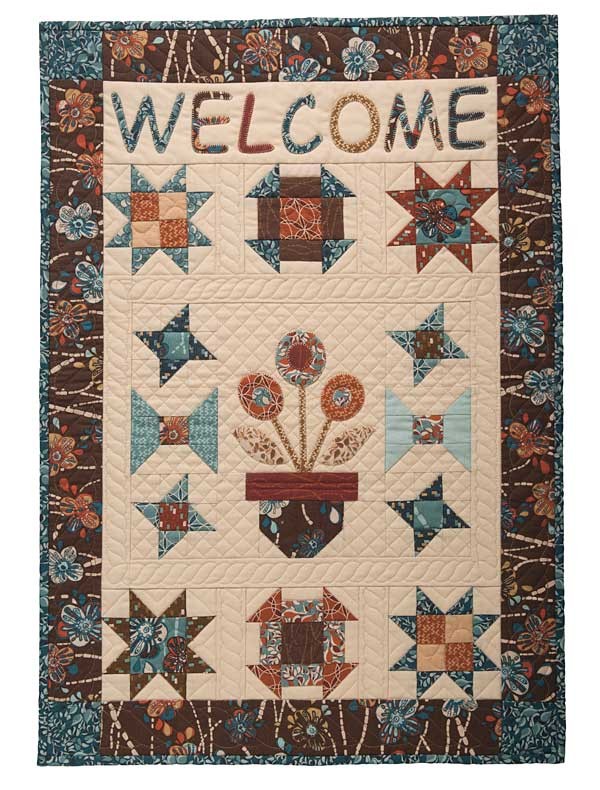 Welcome Sampler Wall Hanging Kit | ConnectingThreads.com