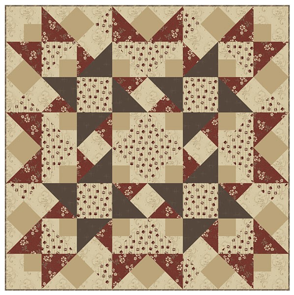 Star Burst Table Topper Kit | ConnectingThreads.com