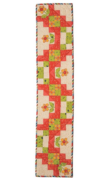 Daisy Chain Table Runner | ConnectingThreads.com