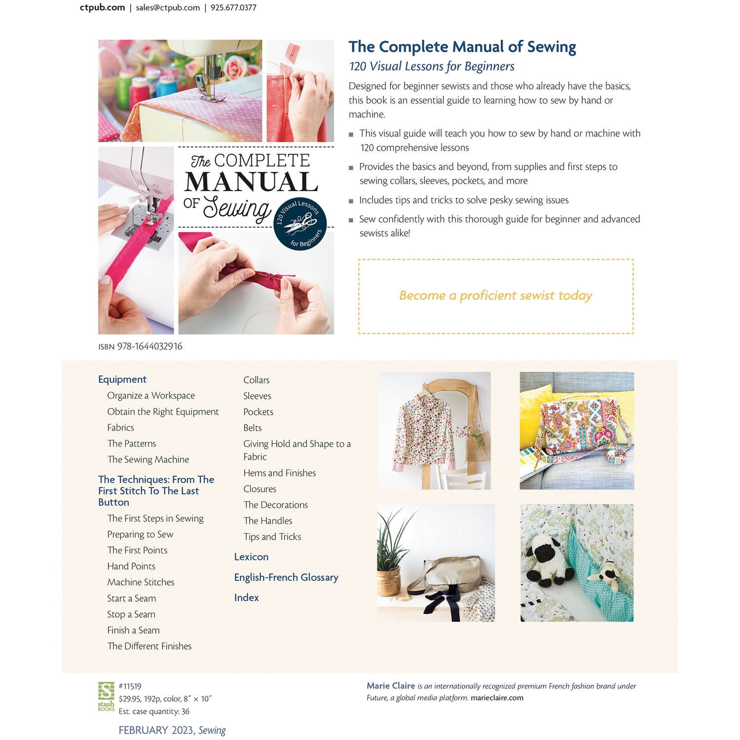 The Complete Manual of Sewing - Connecting Threads