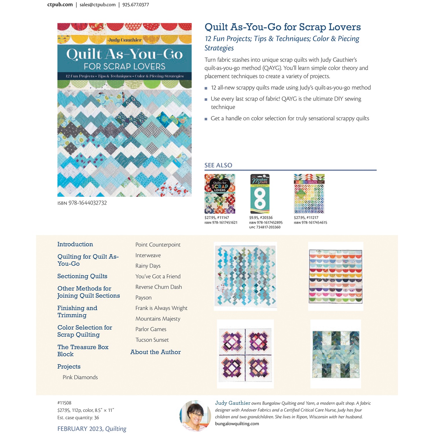Quilt As-You-Go for Scrap Lovers | ConnectingThreads.com